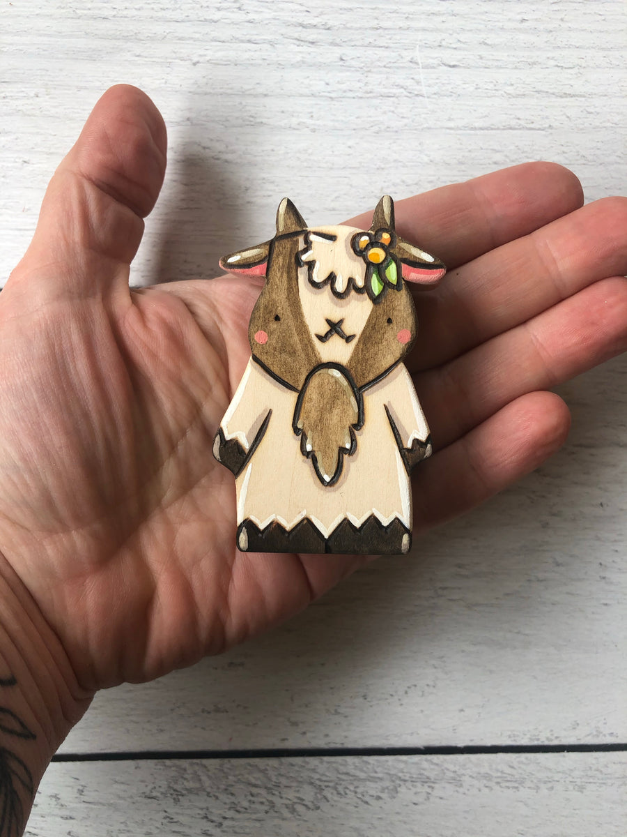 Gilly the Goat – Tansy Dolls
