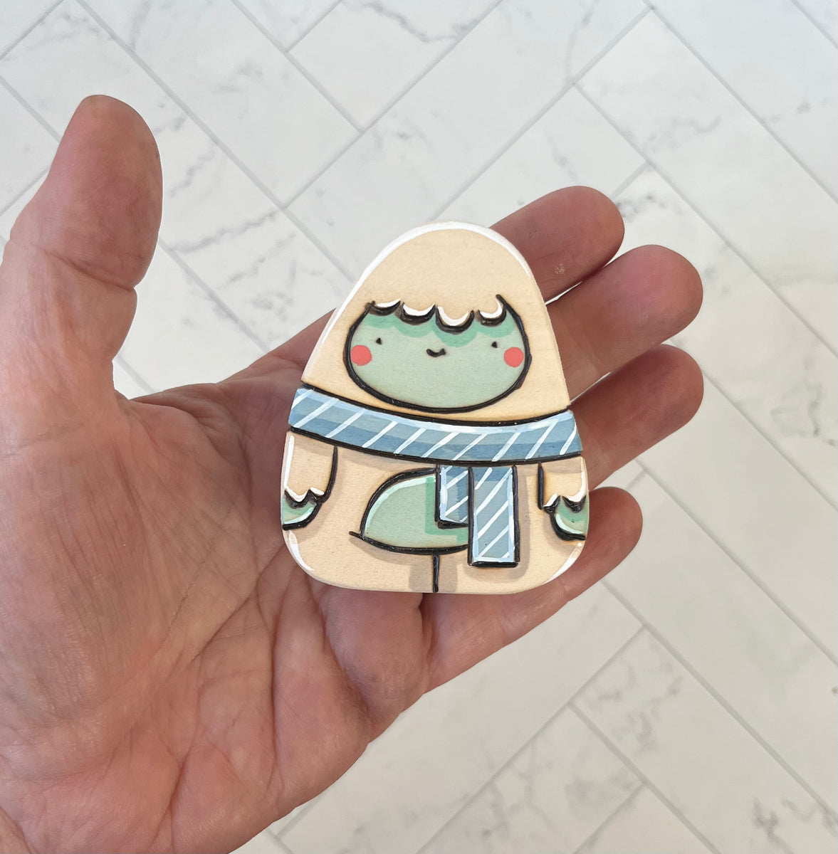 Yeti friend – Tansy Dolls