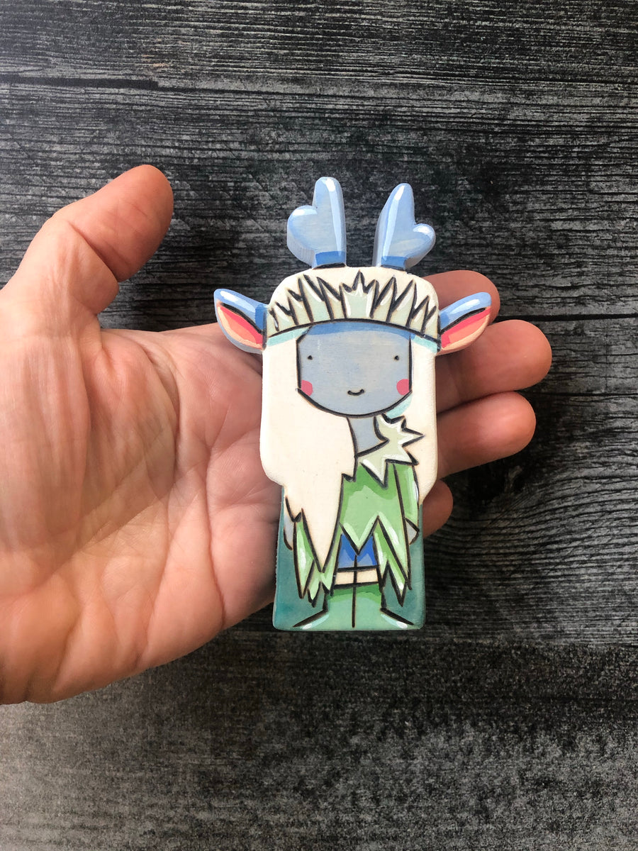 Indigo the Forest Elf – Tansy Dolls