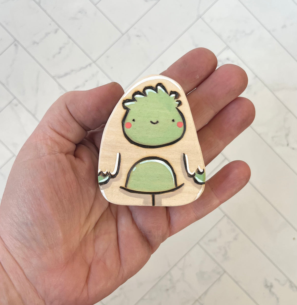 Yeti friend – Tansy Dolls