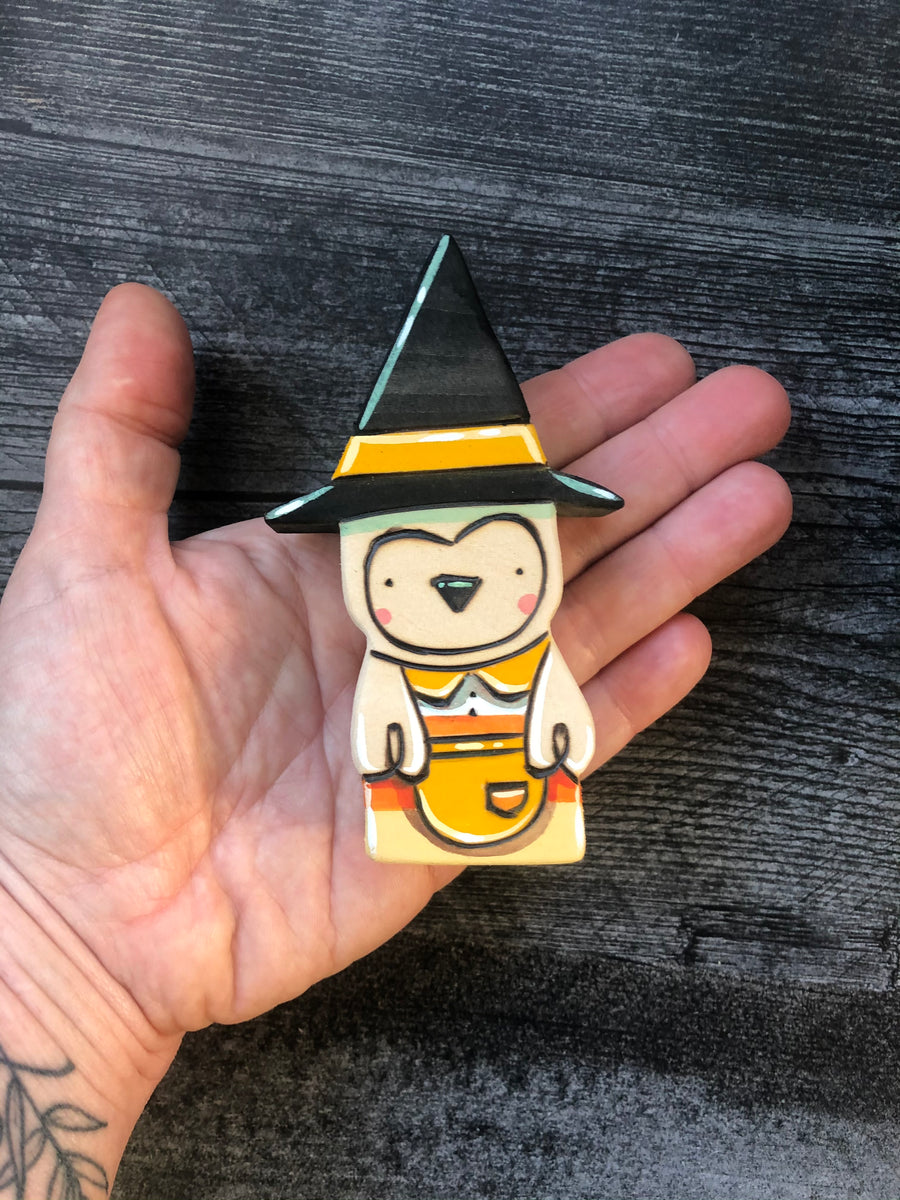 Trance the Owl Witch – Tansy Dolls